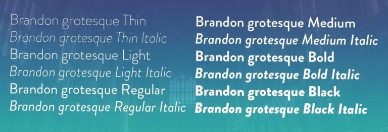 Brandon Grotesque Font | Free Download | Free Fonts Vault